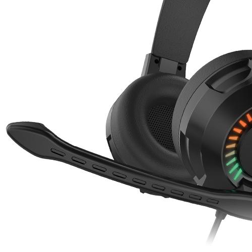 Hawk G5050 RGB發光頭戴電競耳麥 - 速易購電腦資訊社 統編：25556167