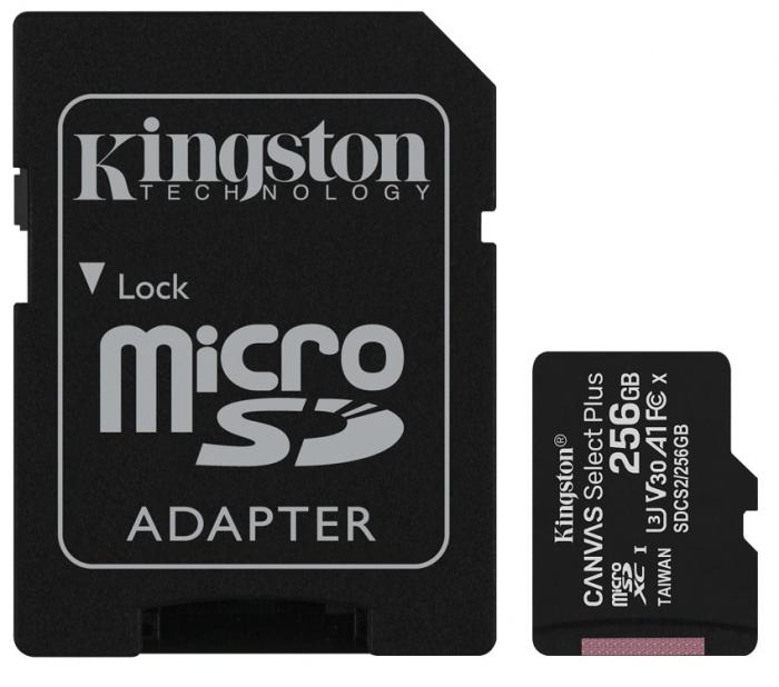 金士頓 Canvas Go 256G micro SDXC (SDCS2) - 速易購電腦資訊社 統編：25556167