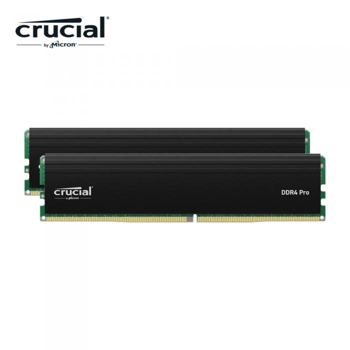 美光Micron Crucial PRO 32G(16G*2) DDR4 3200 電競黑散熱片 - 速易購電腦資訊社 統編：25556167